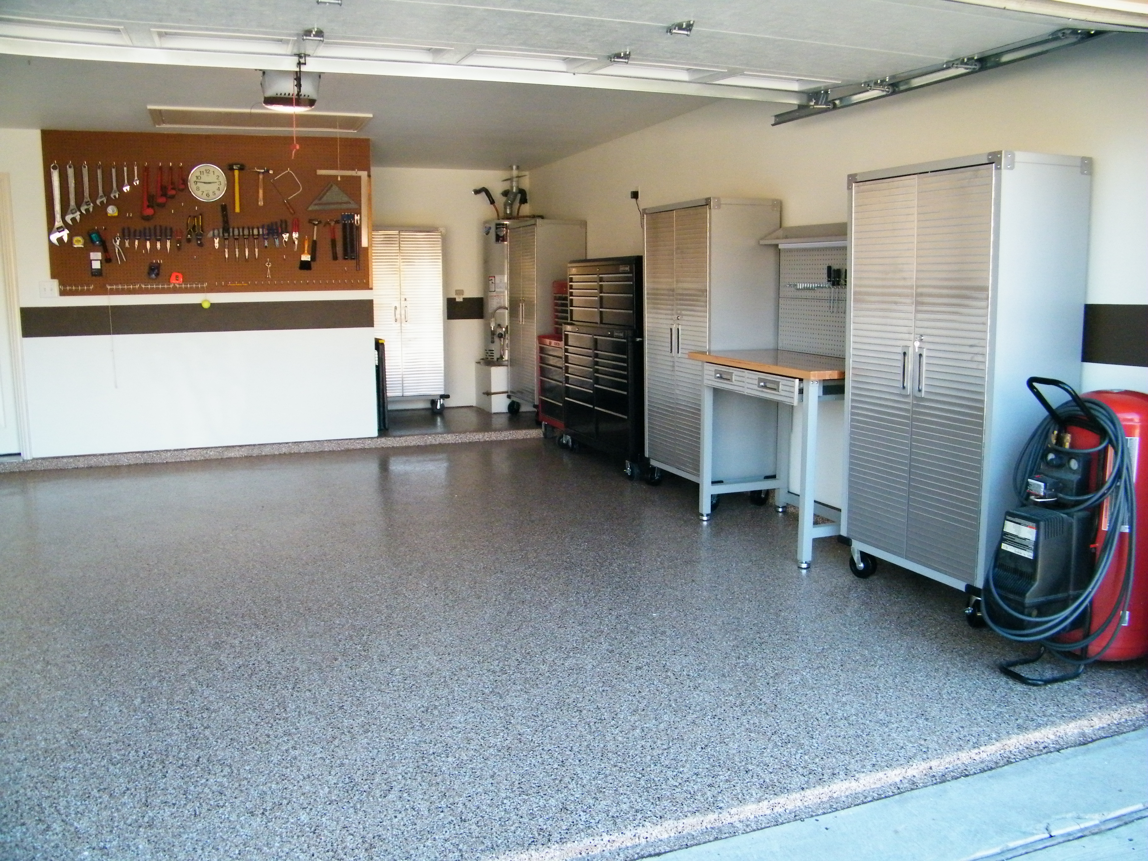 Completed Garage Cabinets By Custom Garage Works In Dallas, TX